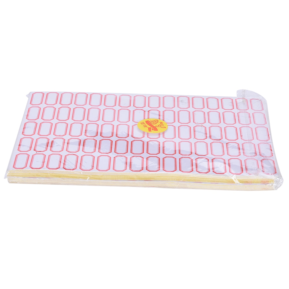 60sheets/4800pcs 12mm x 23 mm Mini Blank Label Pla... – Grandado