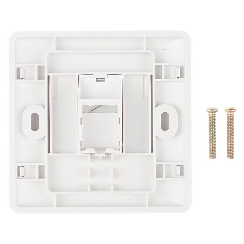 86 Type Single Port RJ45 Wall Flat Face Plate Ethe... – Grandado