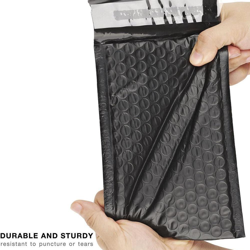 10 Pcs Matte Black Bubble Envelop Self Seal Mail G... – Vicedeal