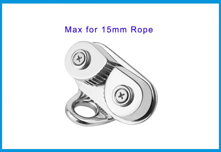Stainless Steel 316 Cam Cleat with Leading Ring Bo... – Grandado
