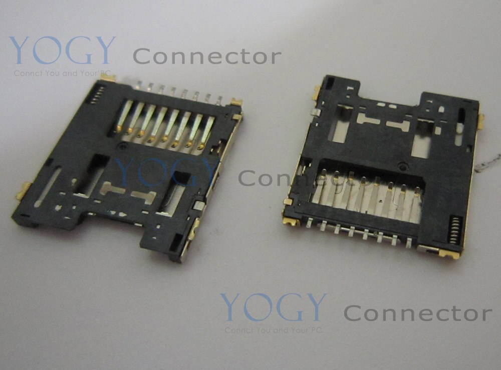 10 Uds. TF de ranura para tarjeta Micro SD 8 pines... – Grandado