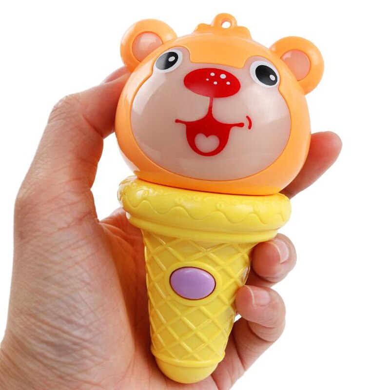 1 Pc Cartoon Leuke Muziek Licht Icecream Baby Hand... – Grandado