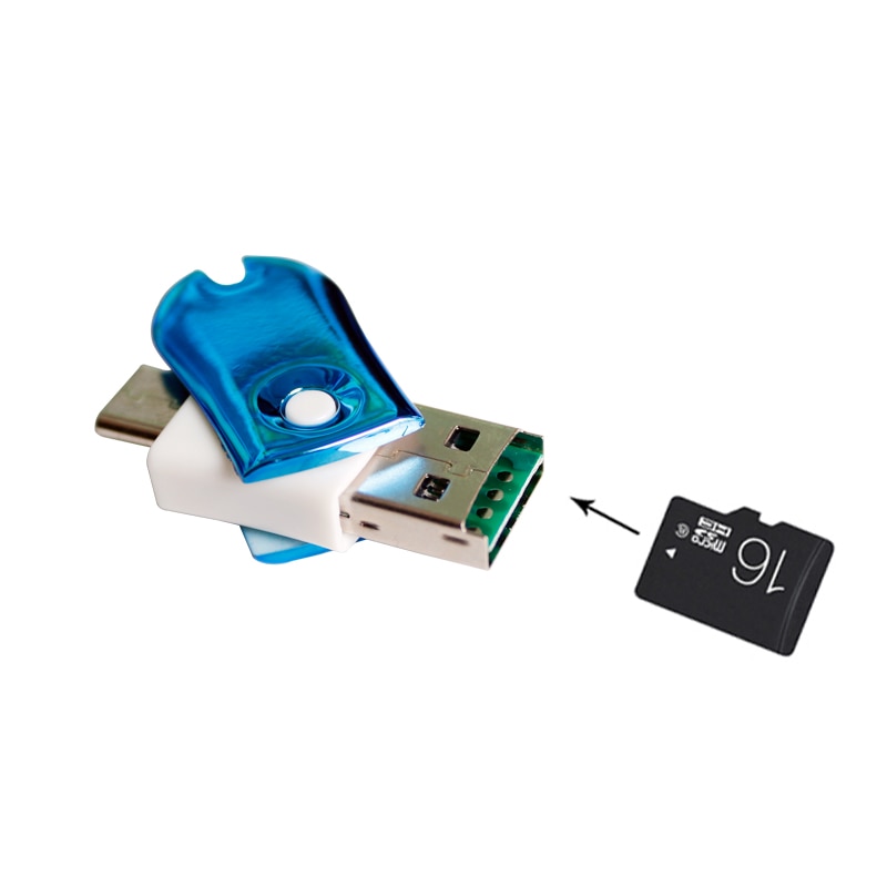 Sr type-c peanut usb 2.0 4 färger kortläsare micro... – Grandado