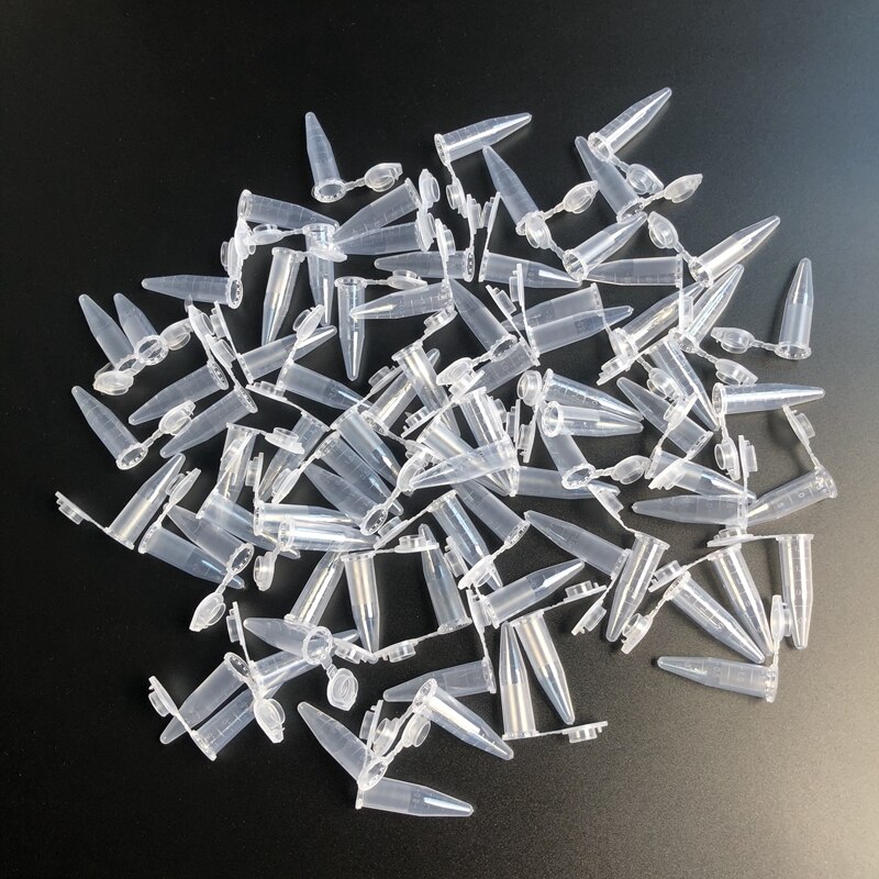 500pcs 1.5ml Transparent plastic centrifuge tube w... – Grandado