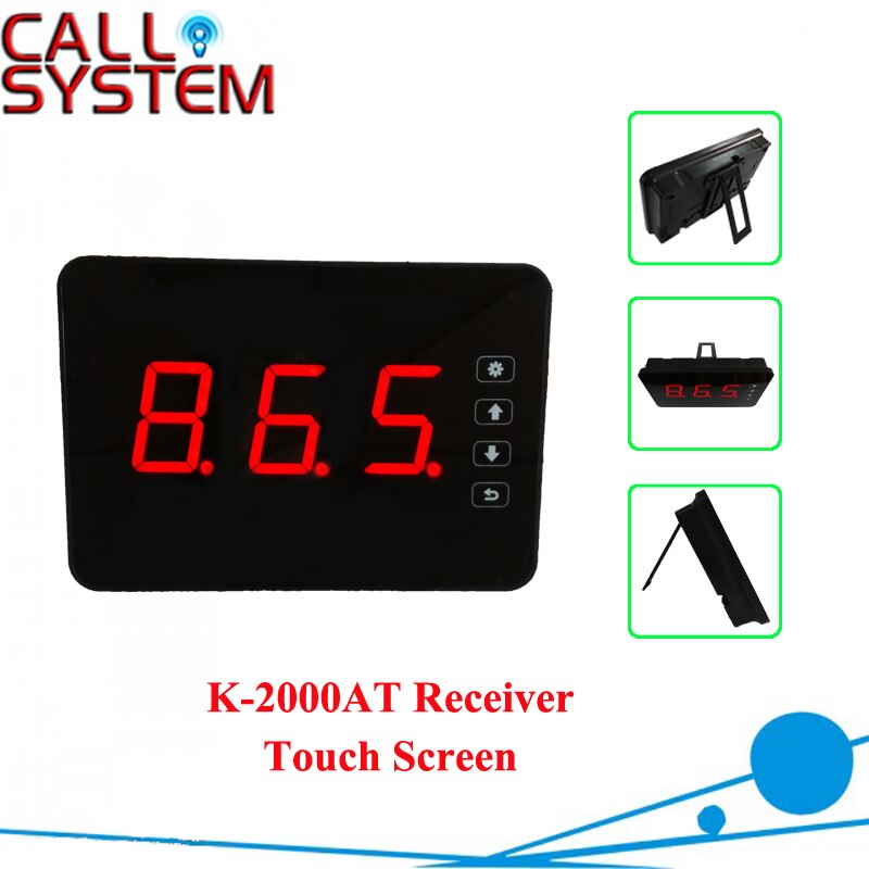 Wireless Call Bell System Host Display Receiver K-... – Grandado