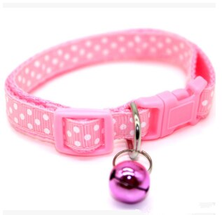 Cat Dog Collar With Bell Adjustable Easy Wear Buck... – Vicedeal