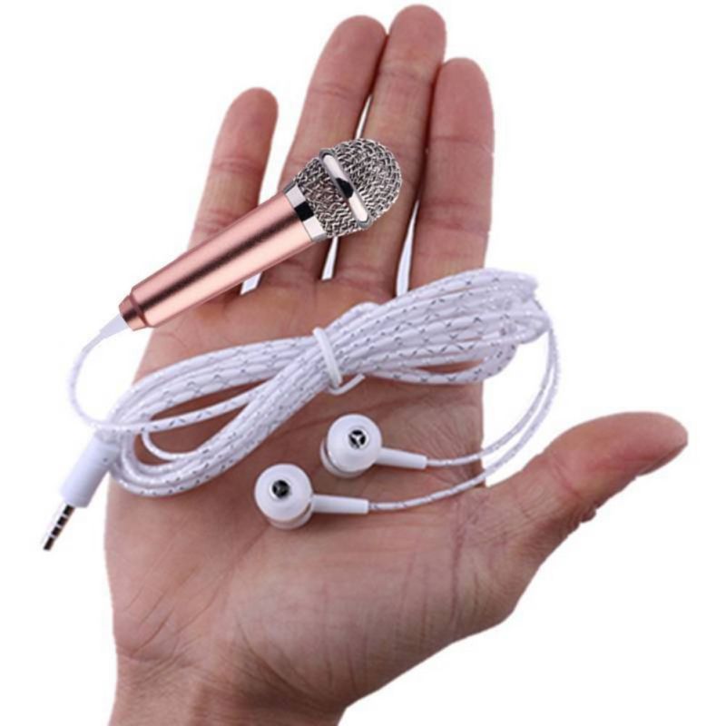 Live Mobile Phone Universal Wired Microphone Small... – Grandado