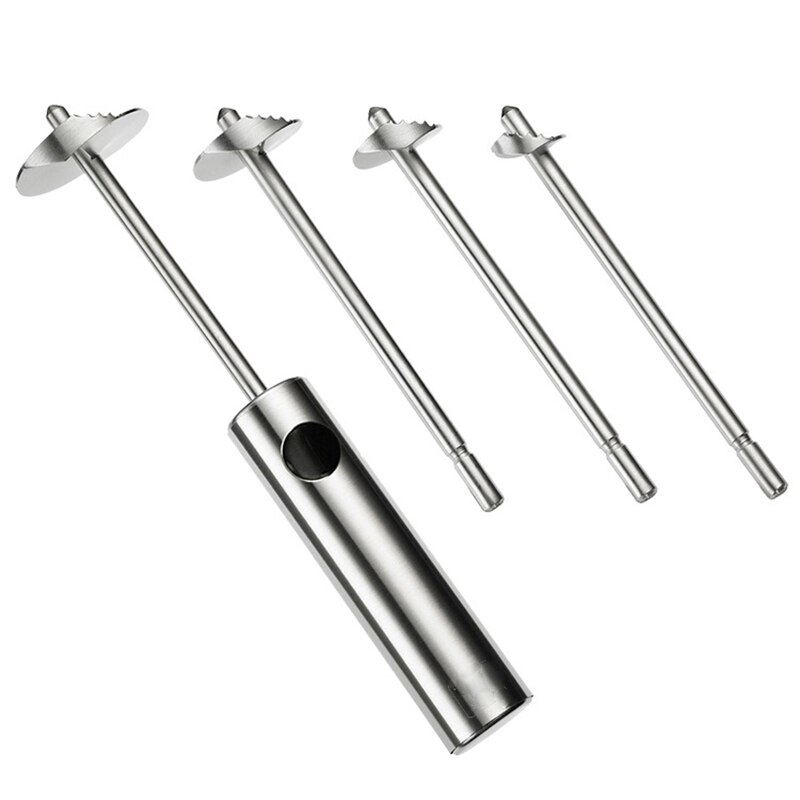 4pcs Stainless Steel Vegetable Drill Corer and Spi... – Vicedeal