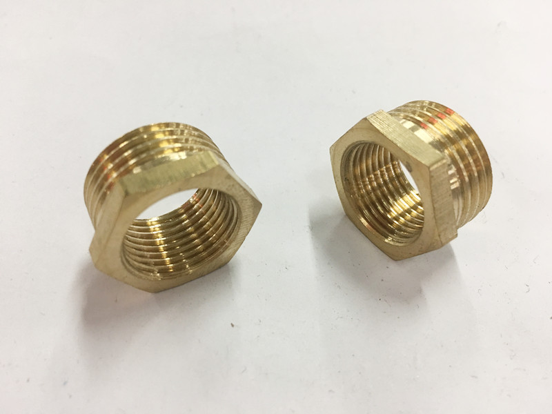 Messing Verloopstuk 1/2 "BSP Buitendraad 3/8" Bsp ... – Vicedeal