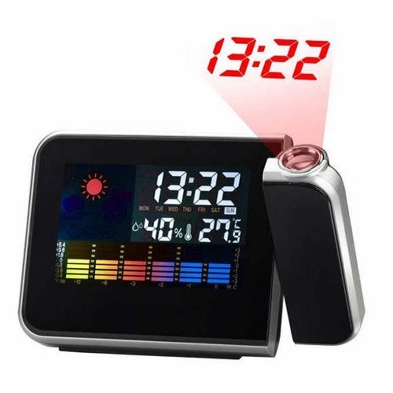 LED Backlight Digital Weather Projection Alarm Clo... – Grandado
