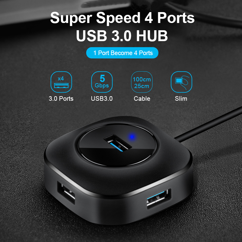 USB HUB 3.0 USB C HUB Multi USB Splitter 3.0/2.0 T... – Vicedeal