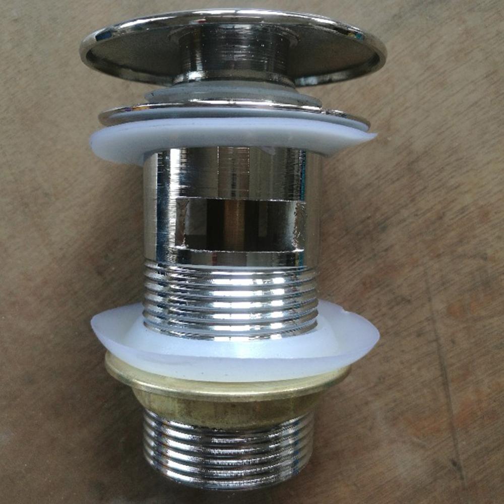 Push Button Pop Up Plug Basin Waste Sink Tap Slott... – Grandado