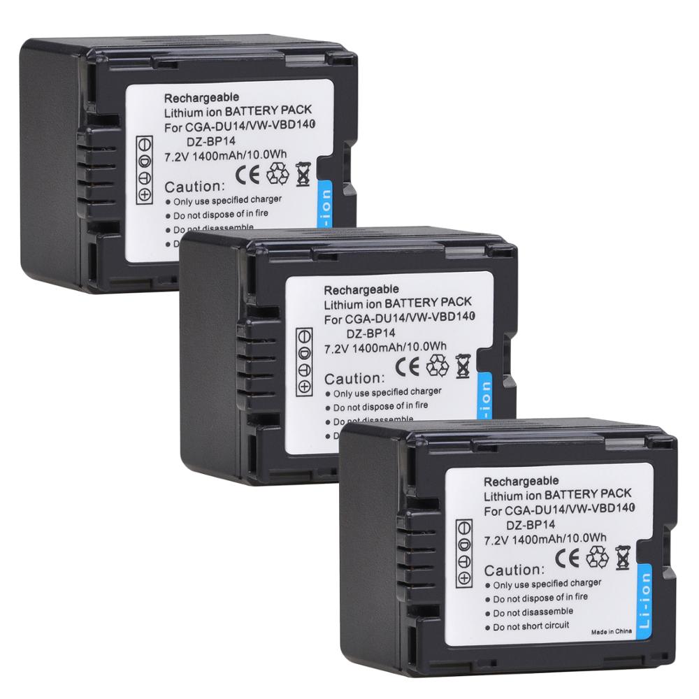 PowerTrust 7.2V 1400mAh CGA-DU14 CGA DU14 Battery ... – Grandado