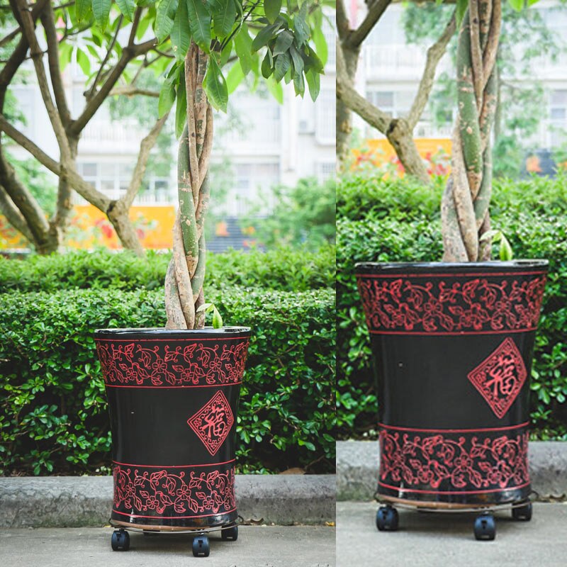 Newly Indoor Outdoor Plant Caddy with Wheels Heavy... – Grandado