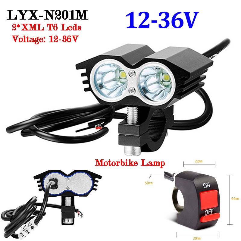 12V/24V/36V Electric Vehicle Headlight High Light ... – Grandado