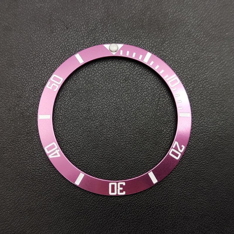 38mmx30.6mm Curved Aluminium Bezel Insert SUB GMT ... – Grandado