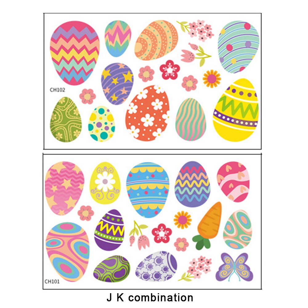 Easter Jigsaw Puzzle Stickers Wall Removable 1/2/4... – Grandado