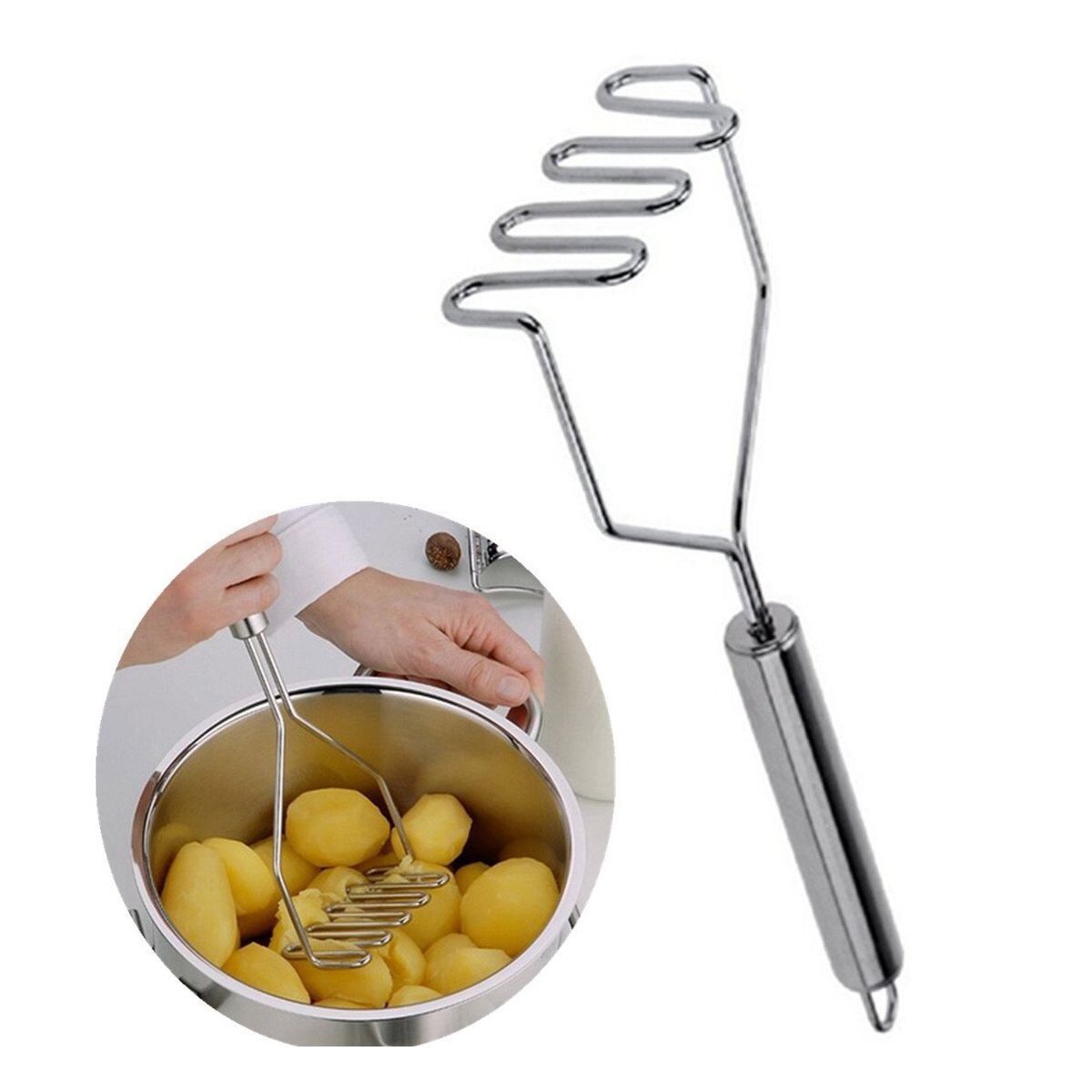 Stainless Steel Potato Masher Great for making Mas... – Vicedeal