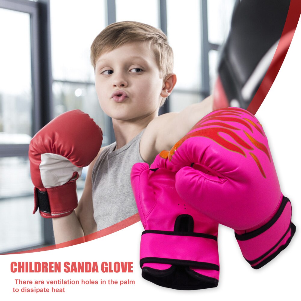 2pcs Boxing Gloves Kids Breathable Muay Thai Sparr... – Vicedeal