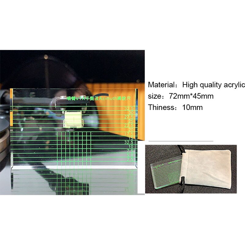 LP Azimuth Vinyl Records Ruler Level VTA balance o... – Grandado