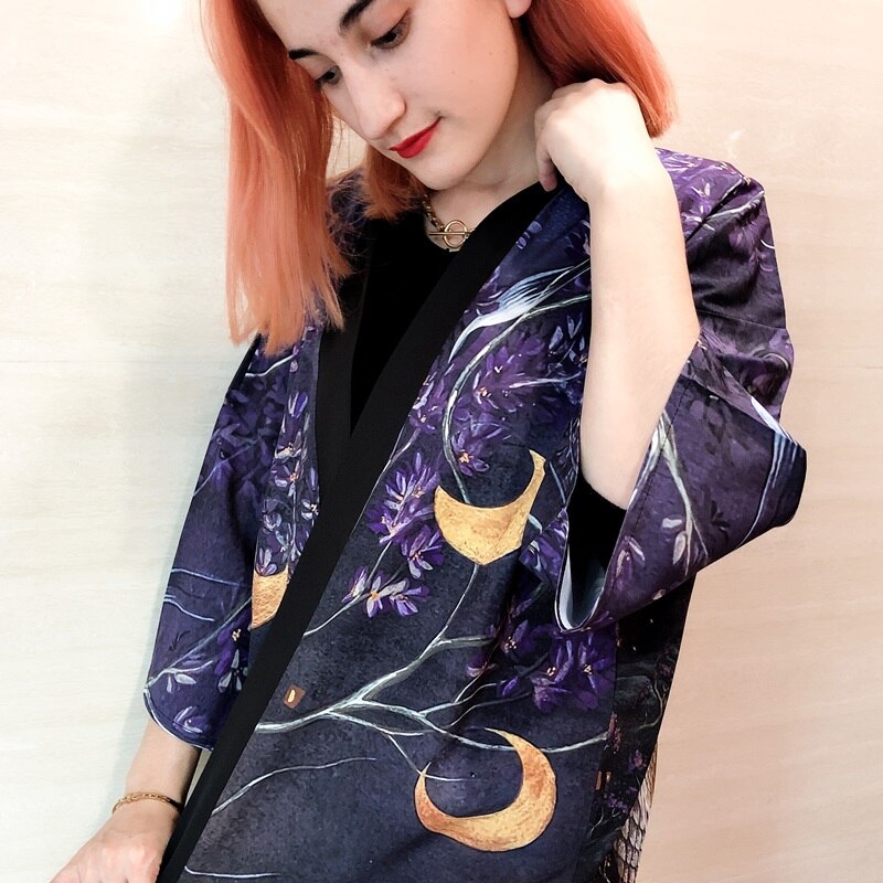 Women Kimono Cardigan Yukata Female Japanese Stree... – Grandado