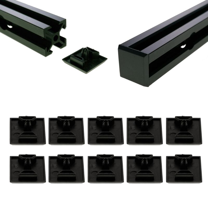 10pcs Aluminum Profile End Cap Plastic End Cap Cov... – Grandado