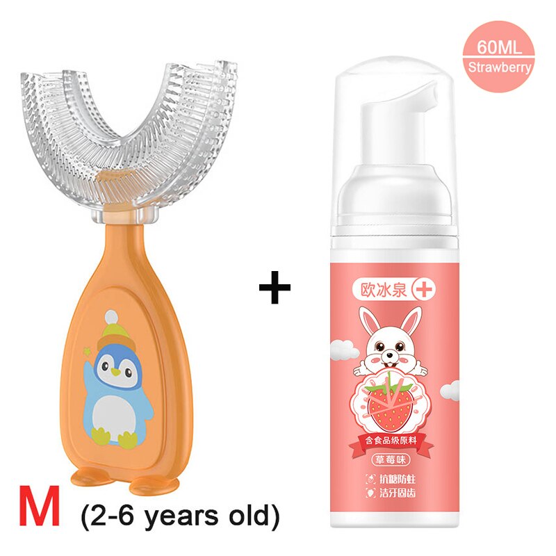 SMGSLIB Children's Toothpaste Toothbrush Set C... – Vicedeal