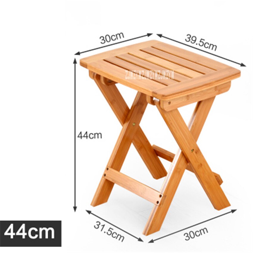 Moderne Eenvoudige Draagbare Vouwen Bamboe Kruk Ho... – Grandado