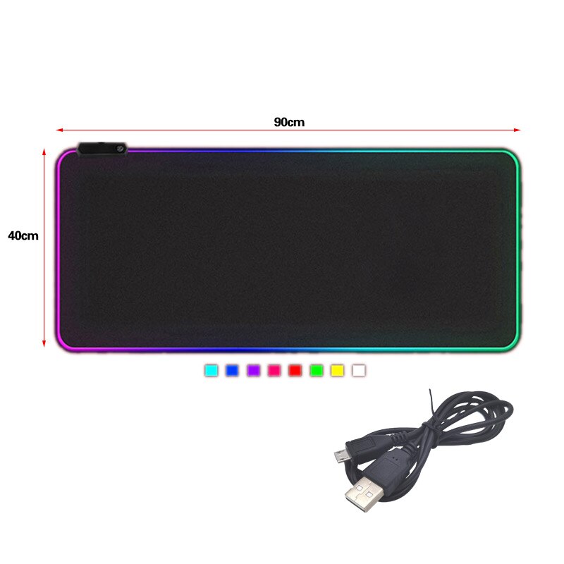 Rgb Gaming Muismat Grote Muismat Gamer Xxl Led Com... – Grandado