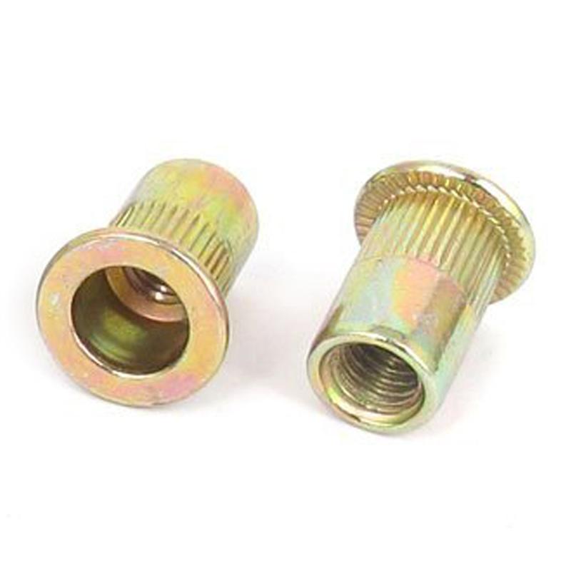 100Pcs/Pack Carbon Steel Fastener Nuts Mixed Zinc ... – Grandado