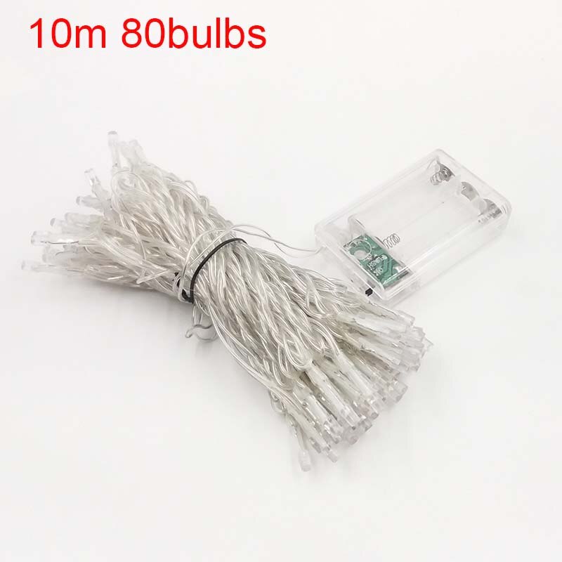 Blue Series 80 Cotton Balls LED String Fairy Light... – Grandado