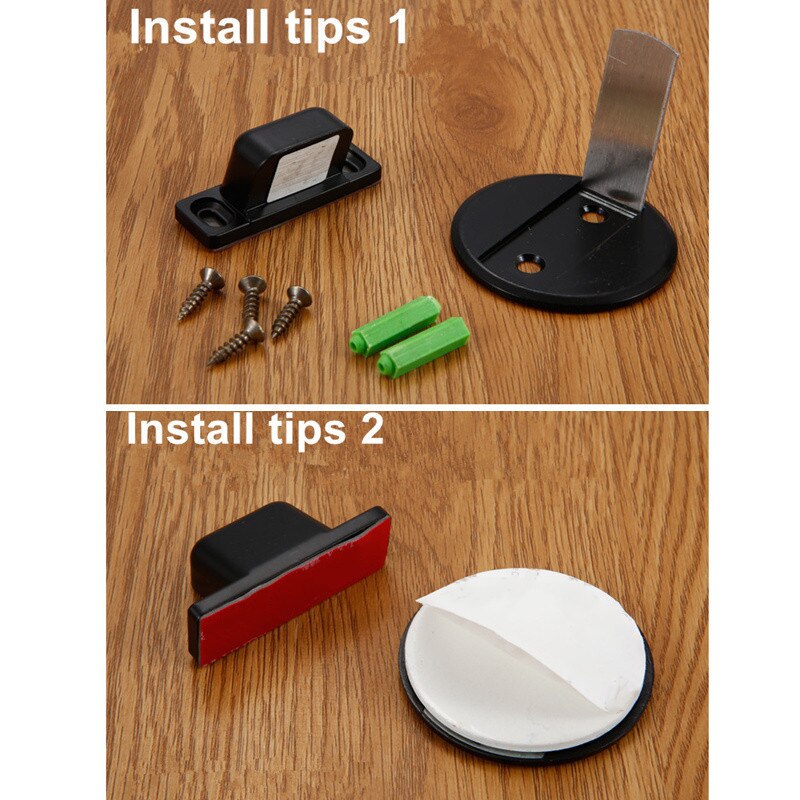 1Set Magnetic Door Holder Stopper Invisible Doorst... – Grandado