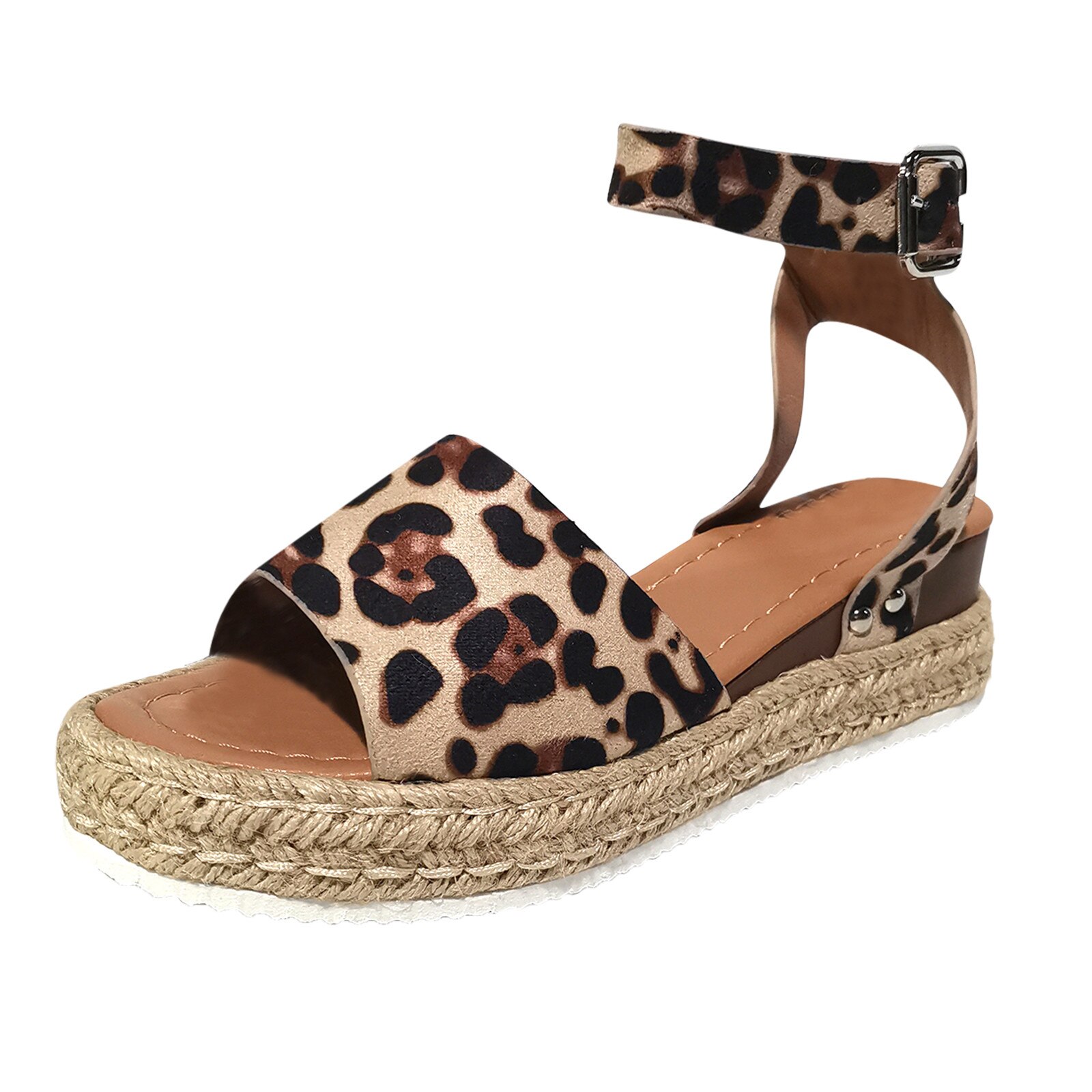 Femmes Sandales chaussures Plates Fermetures Éclai... – Grandado