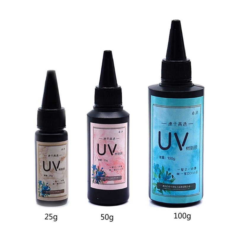UV Resin Ultraviolet Curing Epoxy Resin Hard Cryst... – Vicedeal