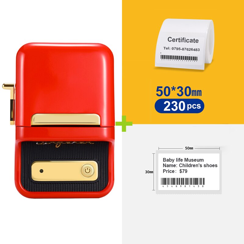 Niimbot B21 Draadloze Bluetooth Thermische Label P... – Vicedeal