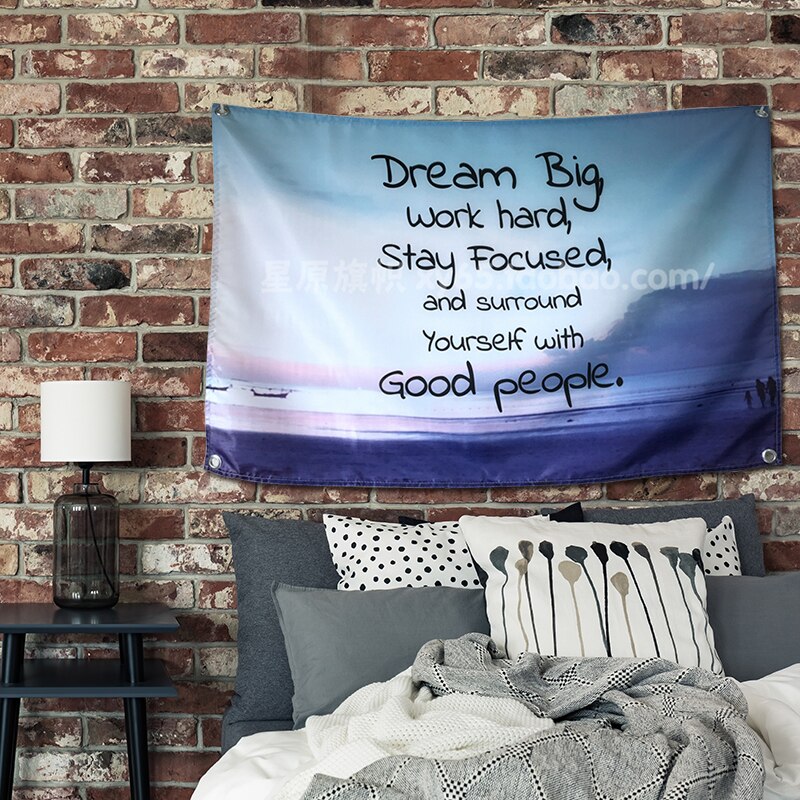 Motivational Flag Banner Home Decoration Hanging f... – Vicedeal