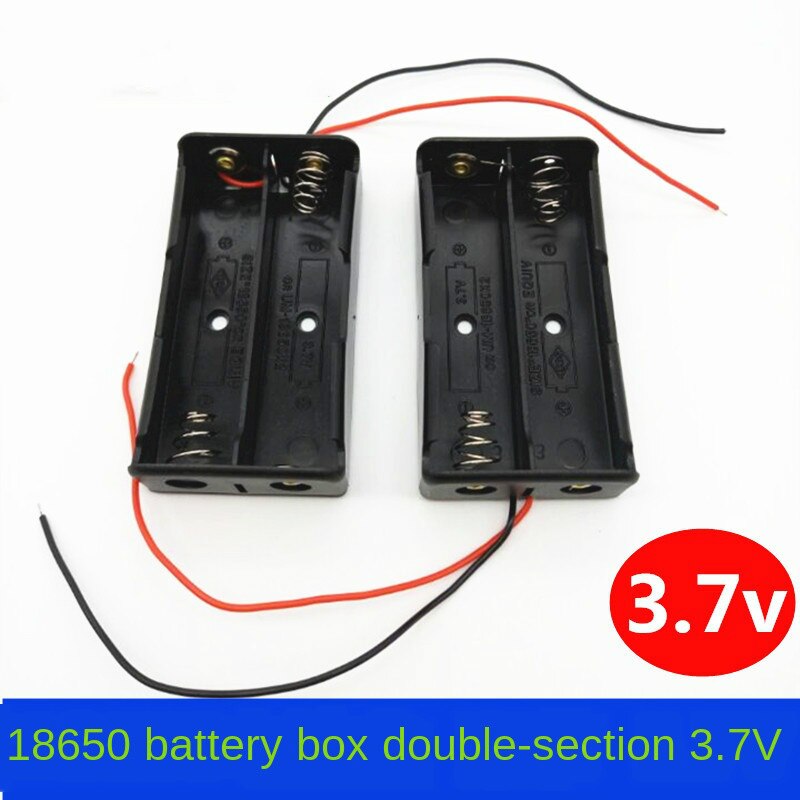 Double-Section 18650 Cell Box 3.7V Lithium Battery... – Grandado