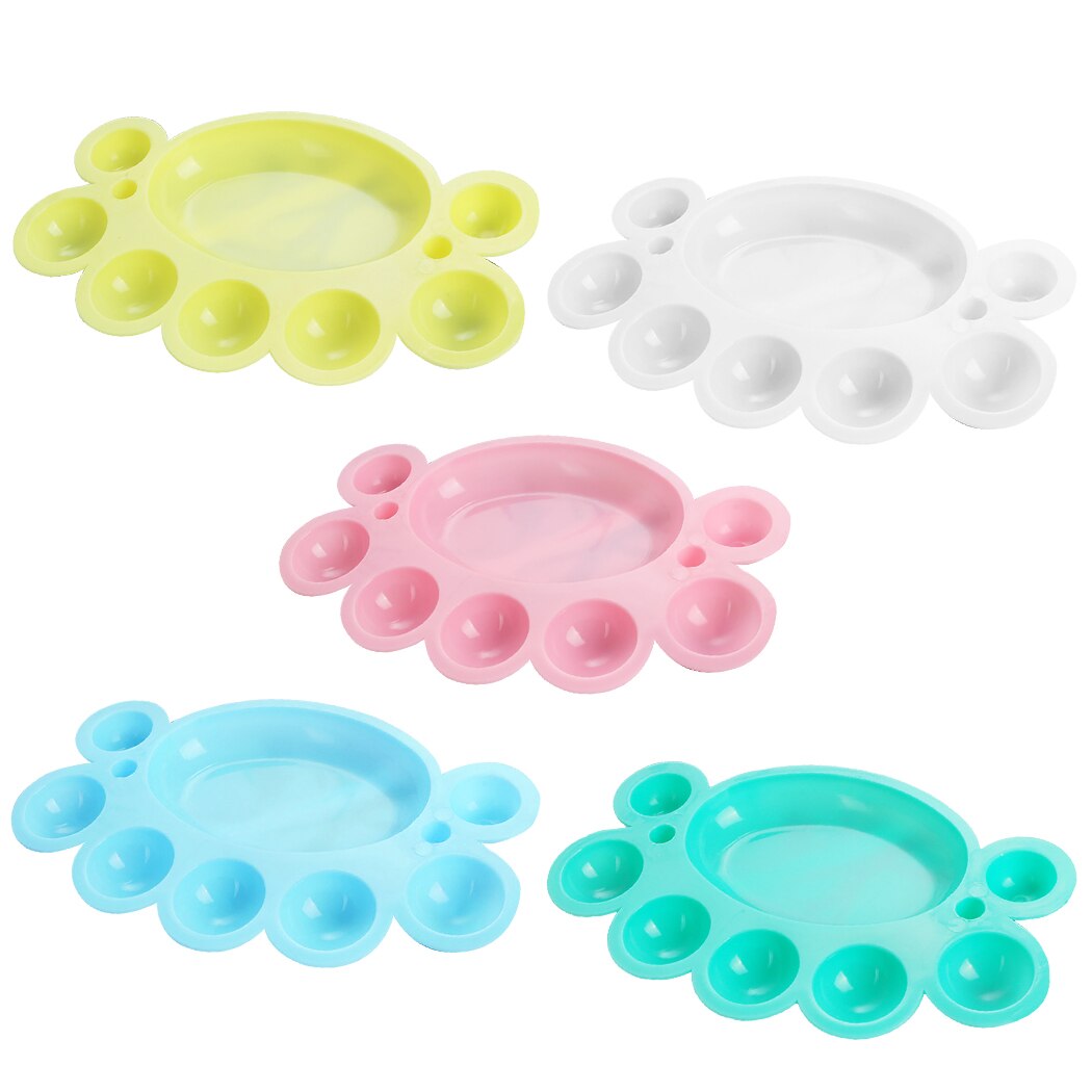 Kids Paint Tray Palette Plastic Foot Painting Pale... – Vicedeal