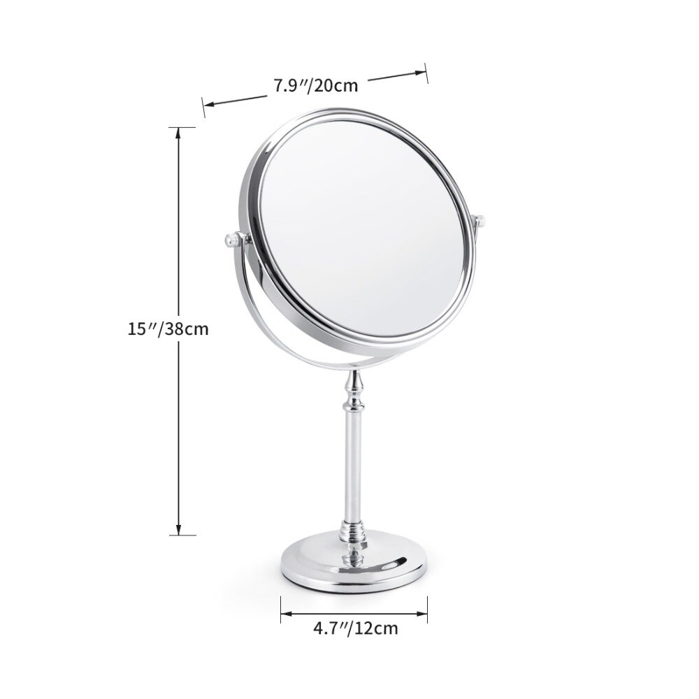 8 Inch Vanity Mirror Bedroom Double Sided Magnifyi... – Grandado
