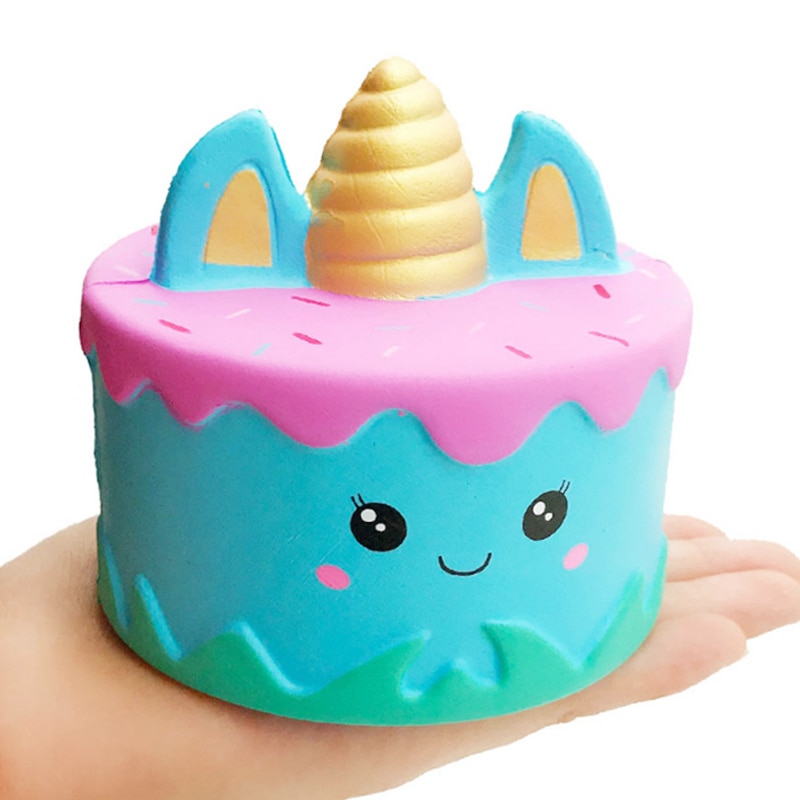 Jumbo Cute Unicorn Cake Squishy Slow Rising Stress... – Grandado