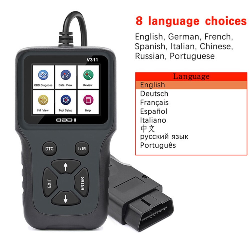 Herramienta de diagnóstico de coche V311, lector d... – Grandado