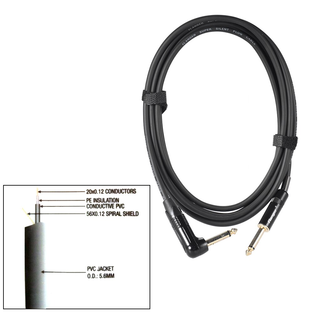 Flanger FLG-002 Guitar Cable Super Silent Plug Cab... – Grandado