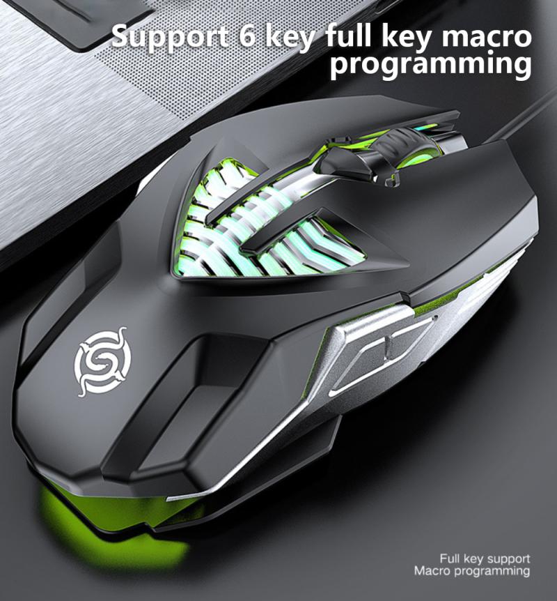 3200 DPI Competitive Gaming Mouse USB 6 Button Mac... – Grandado