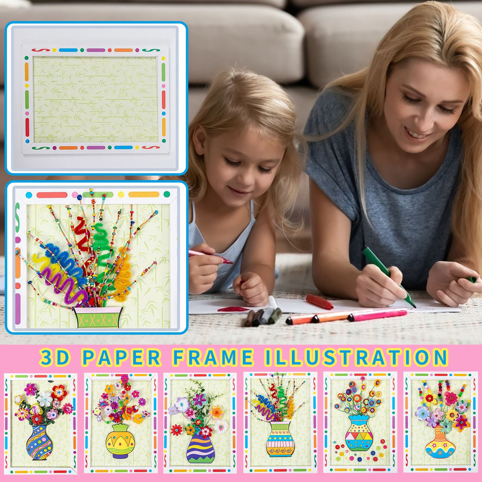 Button Bouquet Handmade Diy Production Material Mo... – Grandado