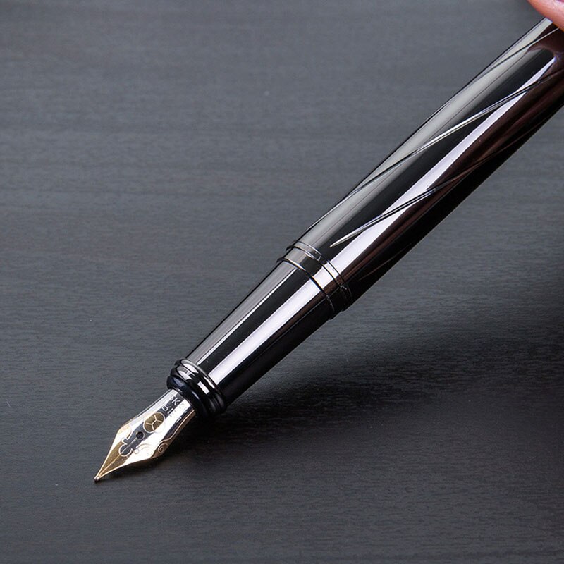 Luxe Zilveren Plating Vulpen Inkt Penpunt 0.5Mm Vu... – Vicedeal