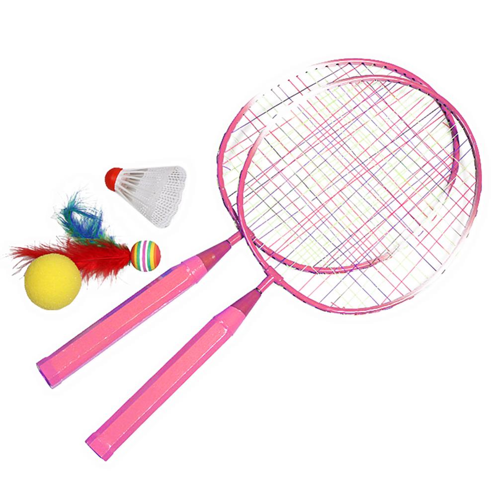 Raqueta de bádminton con volantes para niños, jueg... – Grandado