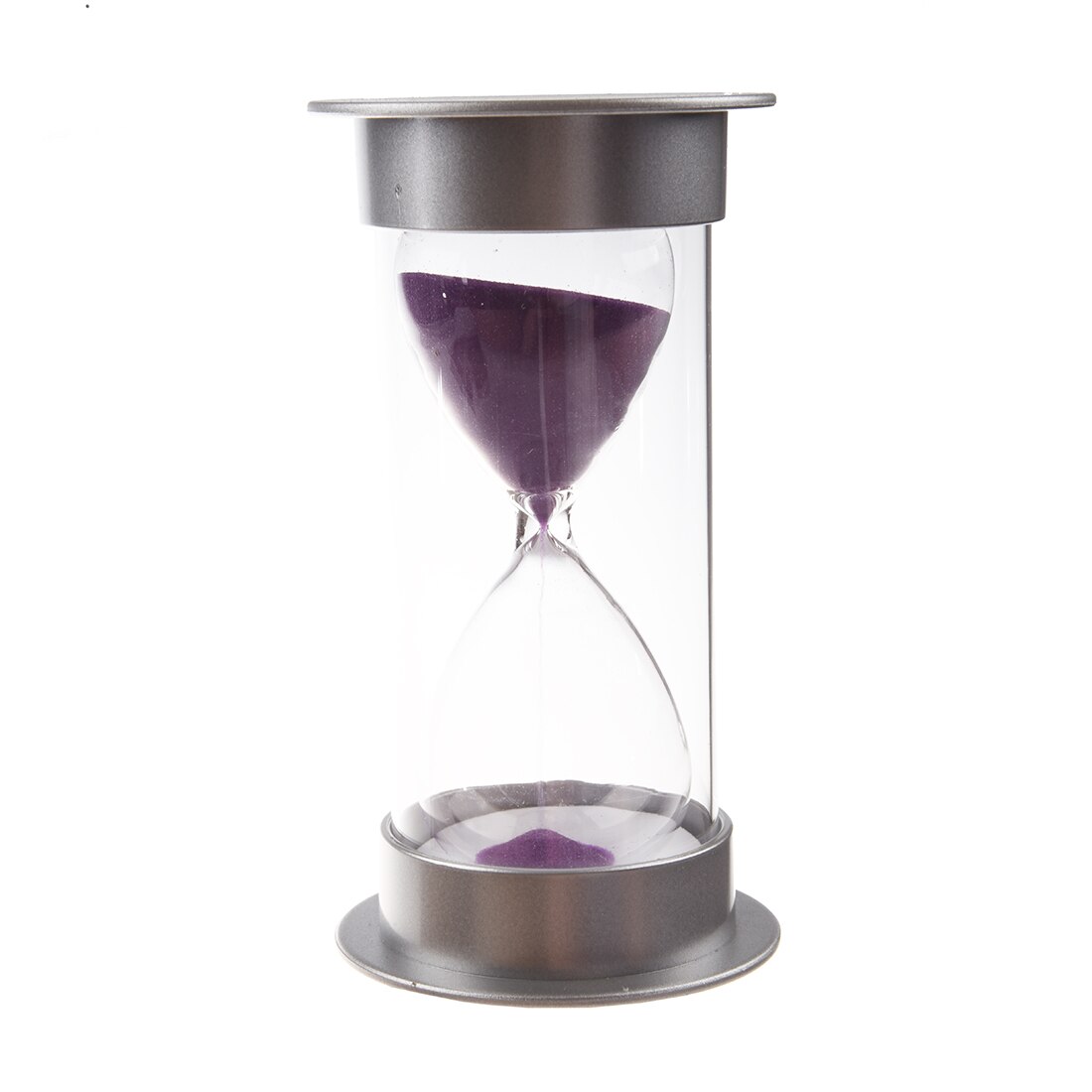 Plast krystal sandglas 15 minutter sand ur dekorat... – Vicedeal