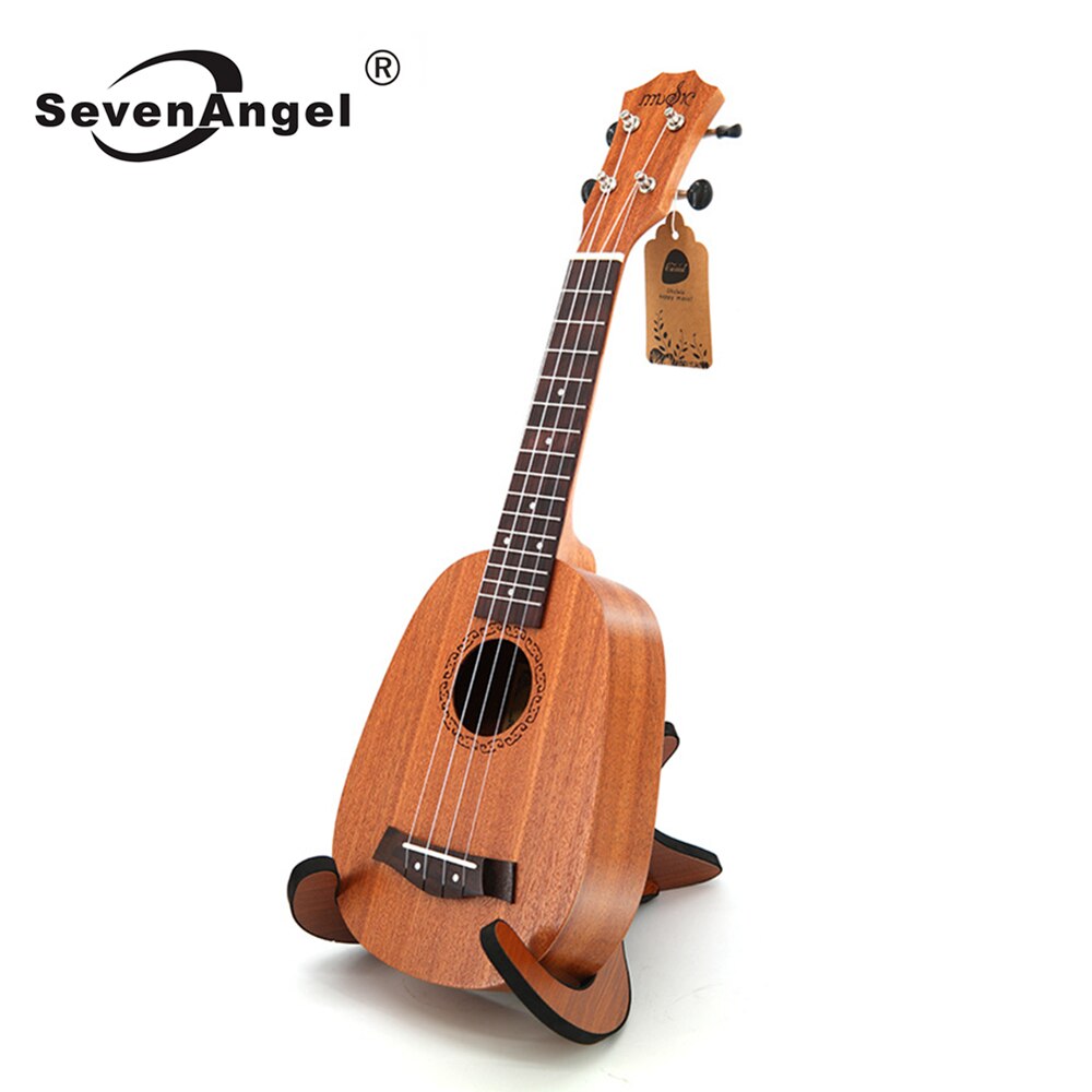 SevenAngel 21 Inch Ukulele Mahogany Pineapple Barr... – Grandado