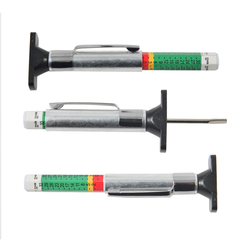 1-10PCS 25mm Car Tyre Tire Tread Depth Gauge Meter... – Grandado