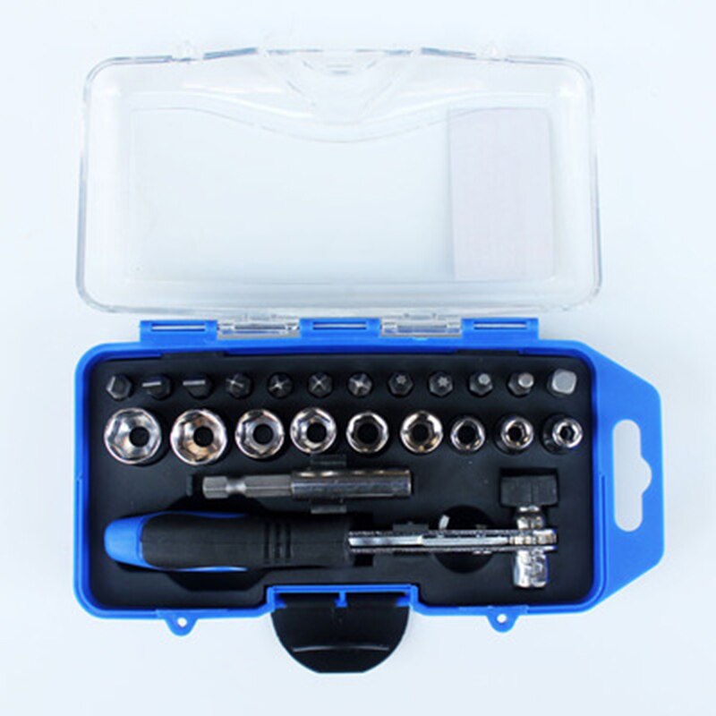 23pcs Adjustable Torque Wrench Fast Auto Repair Re... – Grandado